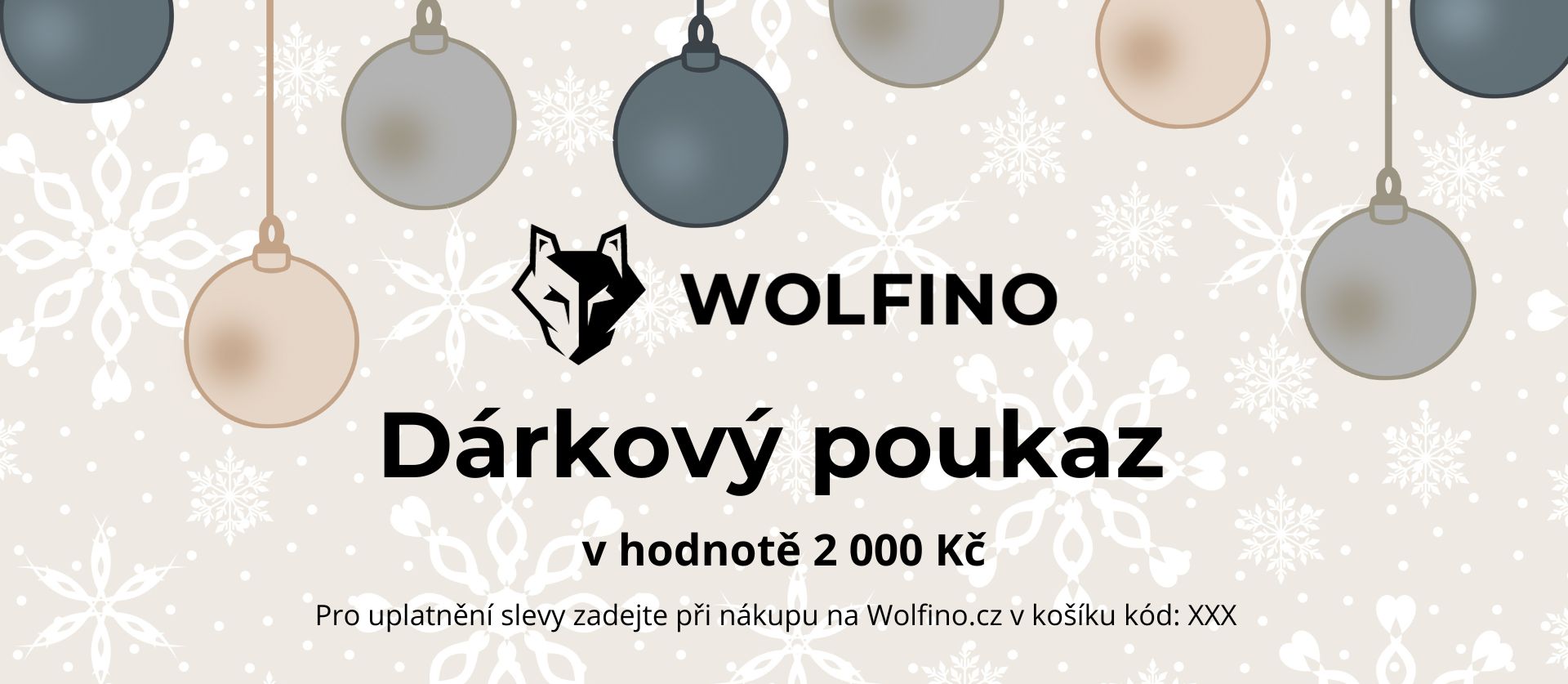 Dárkový poukaz - Wolfino